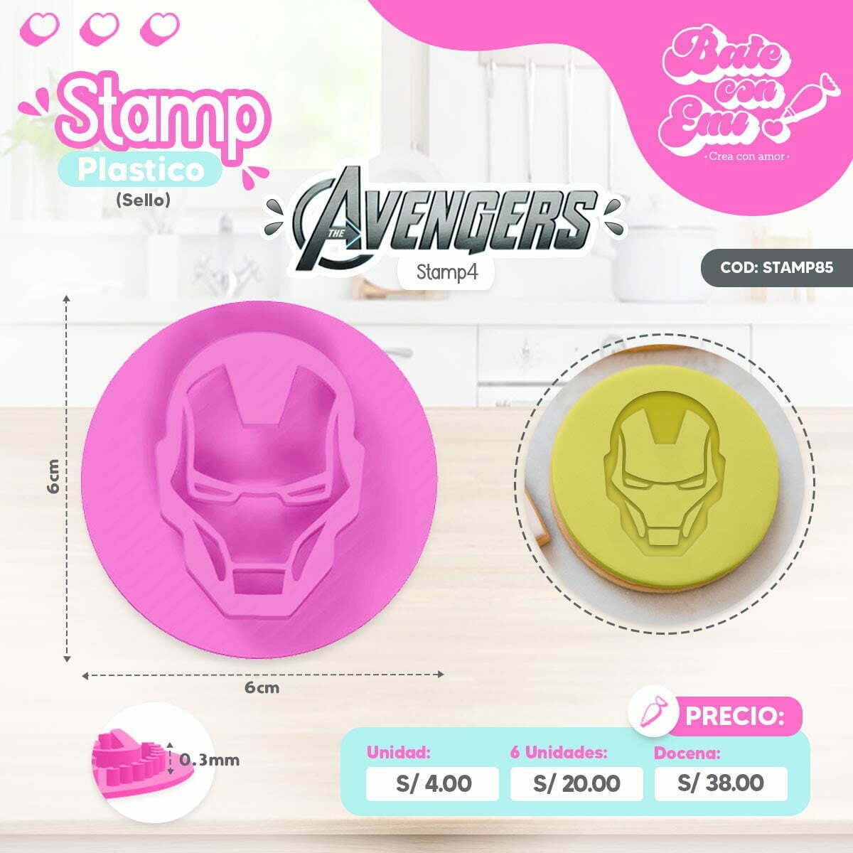 STAMP85 - IRON MAN - Bateconemi