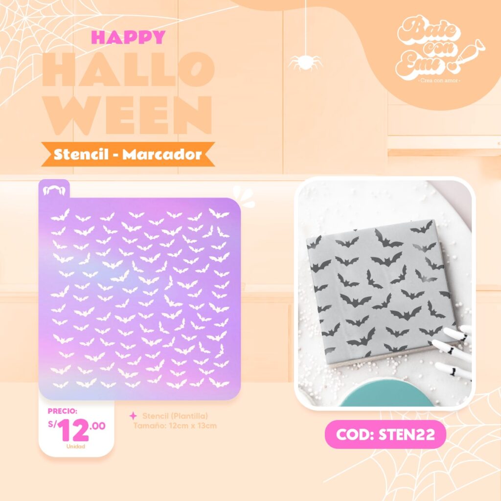 STENCIL22 - HALLOWEEN - Bateconemi