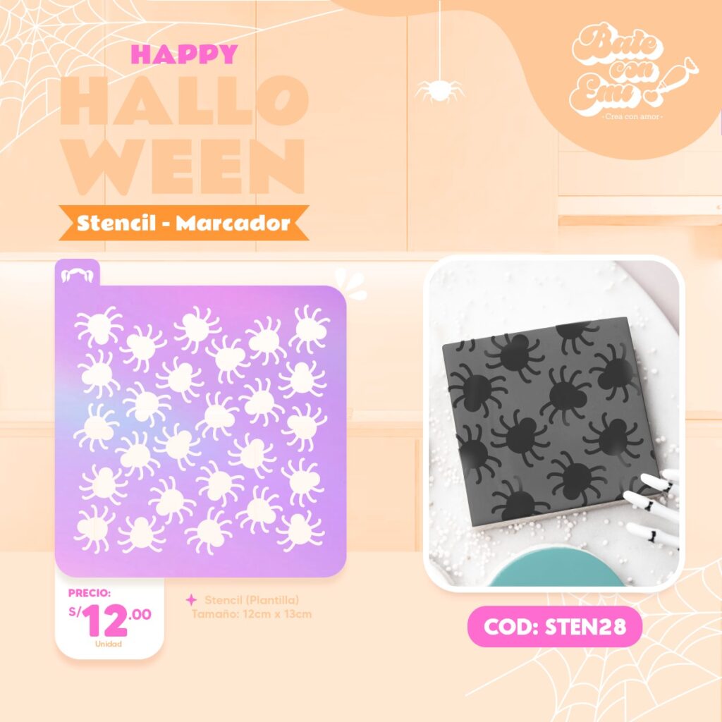 STENCIL28 - HALLOWEEN - Bateconemi