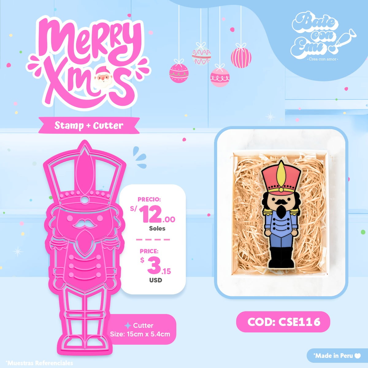 CSE116 - CASCANUECES NAVIDAD - Bateconemi