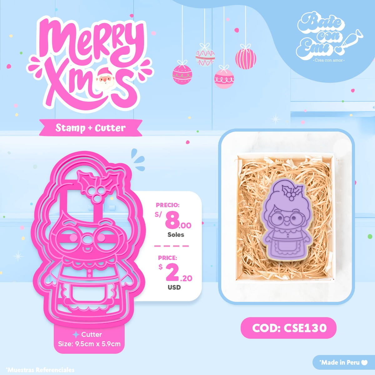 CSE130 - MAMA NOEL - NAVIDAD - Bateconemi