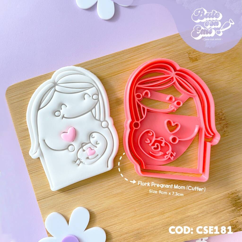 CSE181 - MAMA FLORK Y BEBE FLORK / DIA DE LA MADRE - Bateconemi