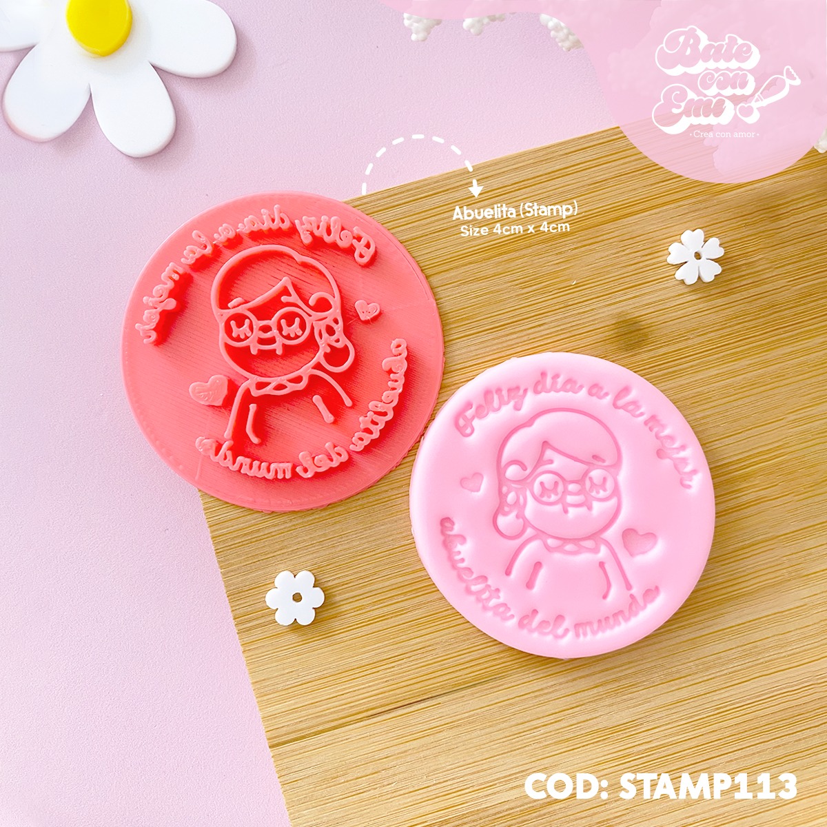 STAMP113 – SELLO – ABUELA - Bateconemi