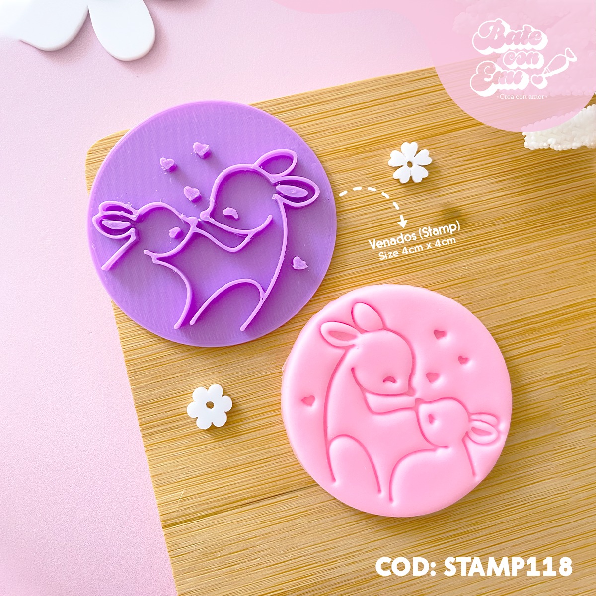 STAMP118 – SELLO – VENADAS - Bateconemi