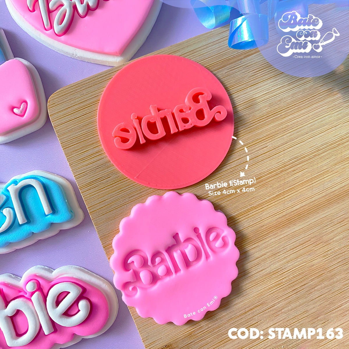 STAMP163 - BARBIE - Bateconemi