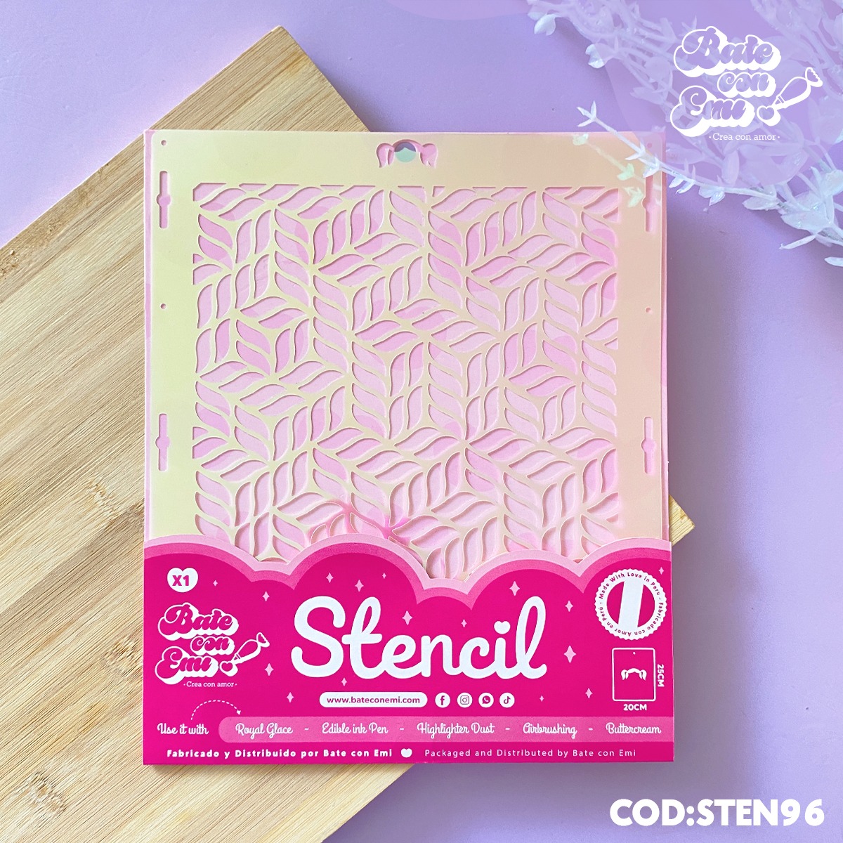 STEN96 - STENCIL - Bateconemi