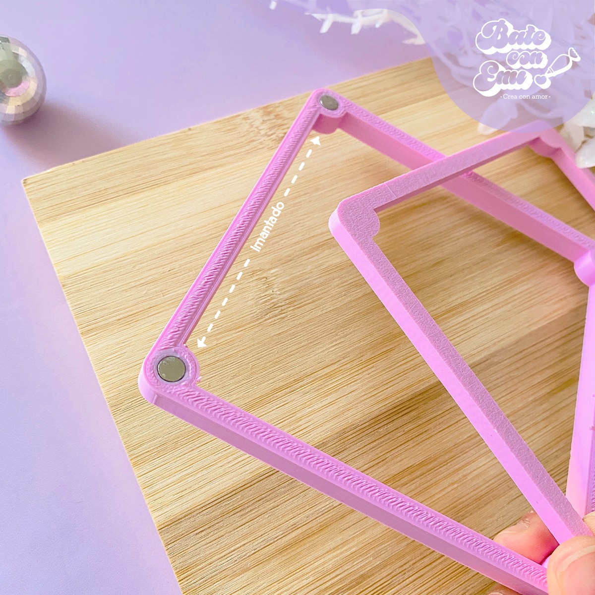 PORTA STENCILS PARA GALLETAS - Bateconemi