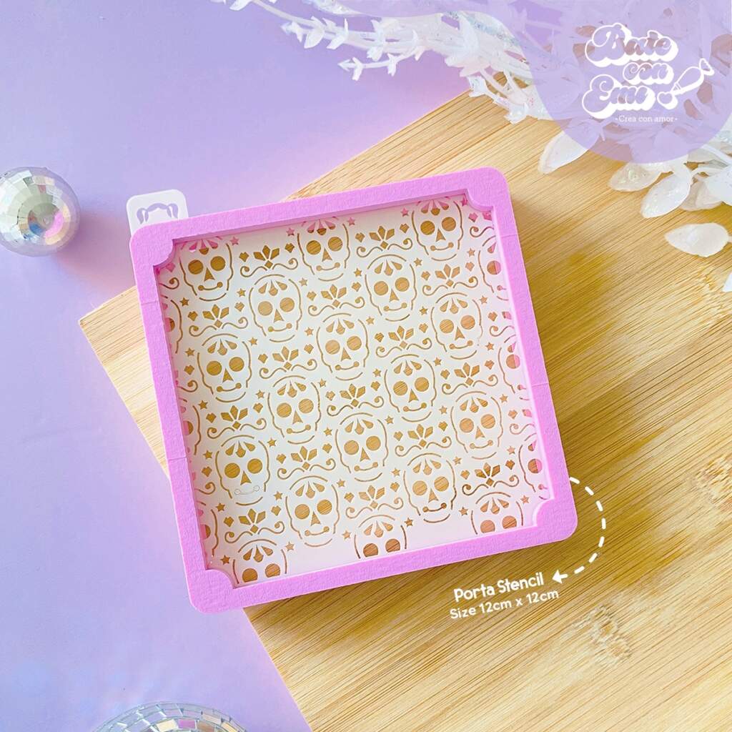 PORTA STENCILS PARA GALLETAS - Bateconemi