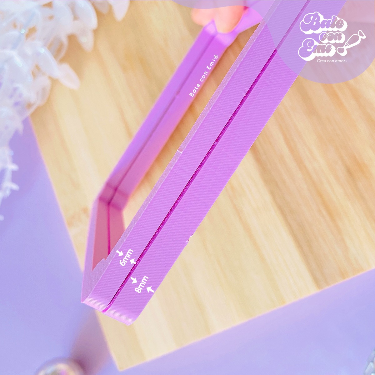 PORTA STENCILS PARA GALLETAS - Bateconemi