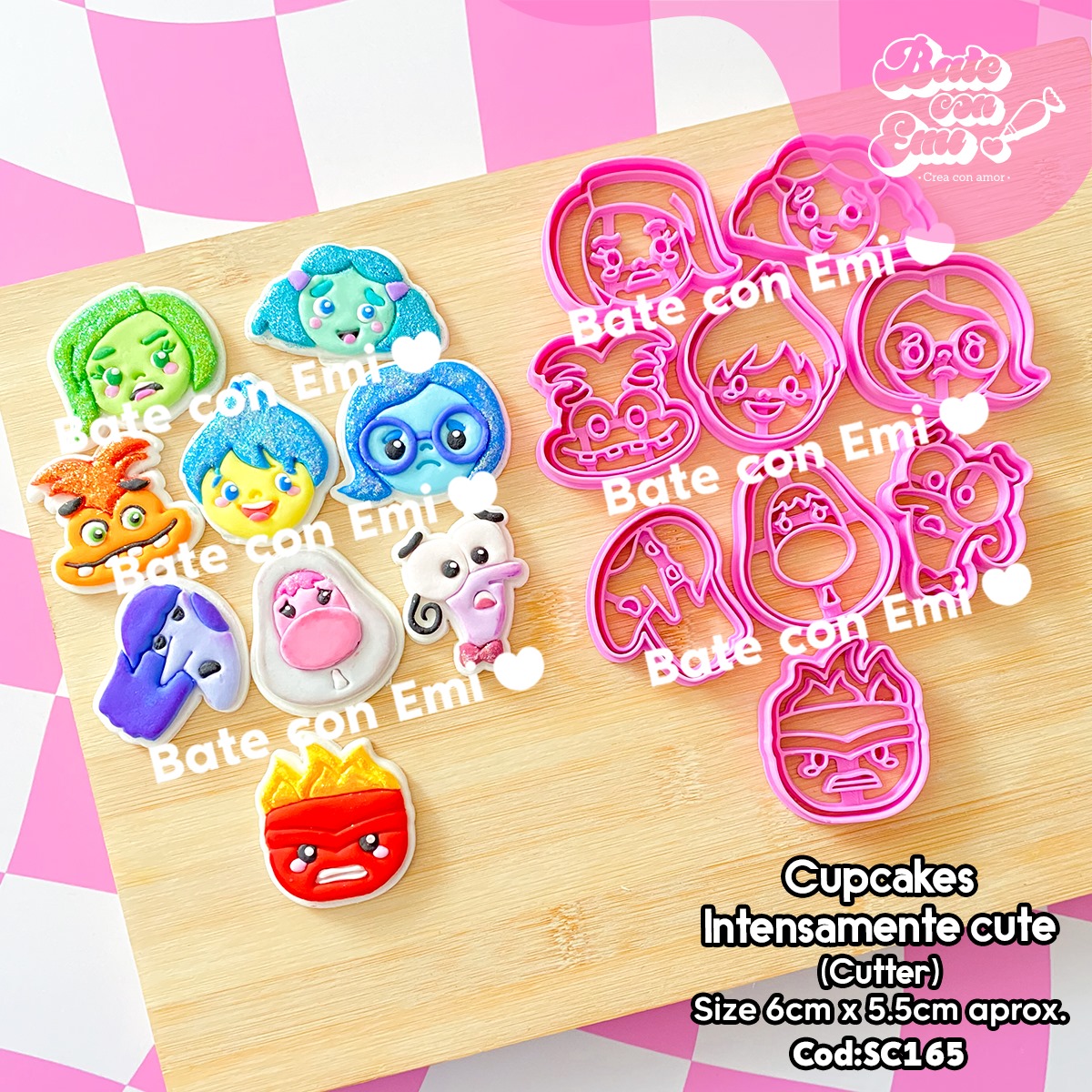 SC165 – INTENSAMENTE CUTE CUPCAKE - Bateconemi